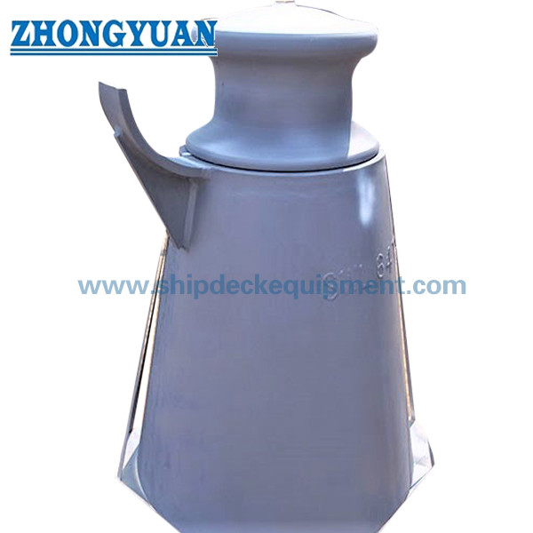 CB / T 436 Tipe A Pedestal Roller Fairlead Dengan Peralatan Penambatan Kapal Cleat
